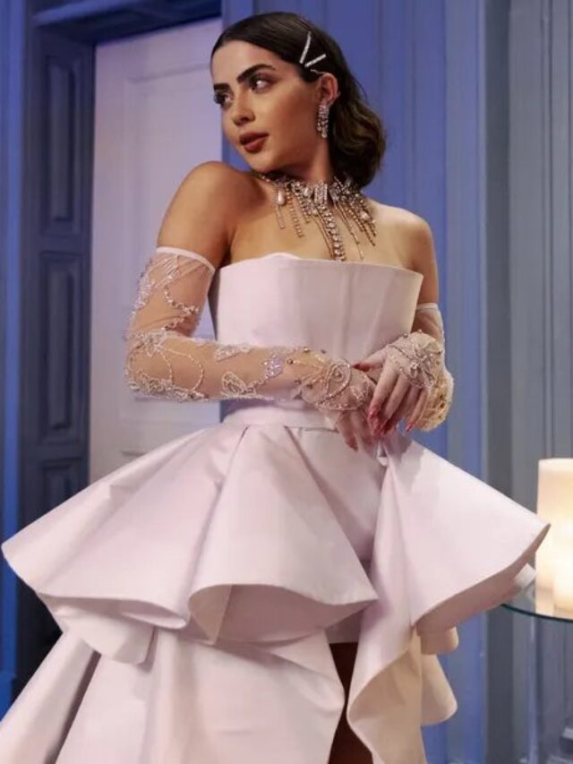 Vestido de Noiva da Chiara (Jade Picon) de Travessia - Pronta Para o Sim